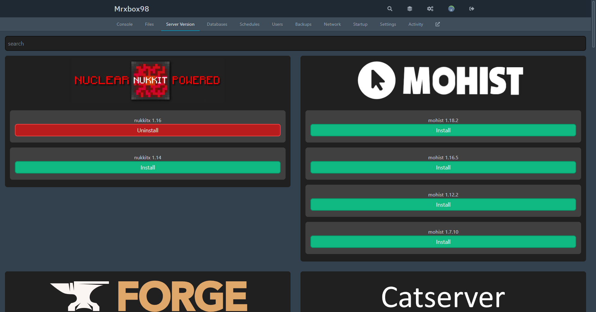 Version Manager | BuiltByBit